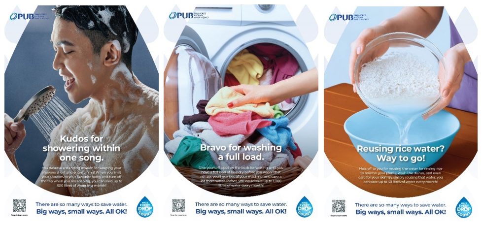 Save water. Big ways, small ways. All OK! | PUB, Singapore’s National ...